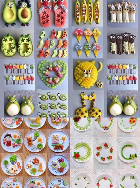 幼儿园水果拼盘图片及做法_如何让孩子爱上吃水果-第1张图片-山城妙识