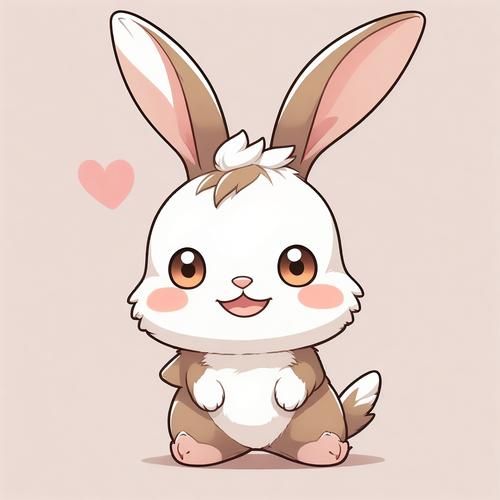 兔子图片卡通可爱_如何画萌兔-第3张图片-山城妙识