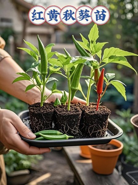 秋葵图片大全图片_秋葵秧子怎么种-第1张图片-山城妙识