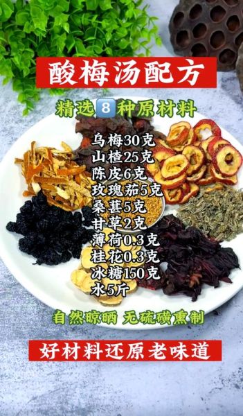 酸梅汤配方8种原料在哪里买_网上和线下采购指南-第1张图片-山城妙识