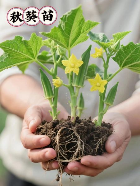 秋葵图片大全图片_秋葵秧子怎么种-第2张图片-山城妙识