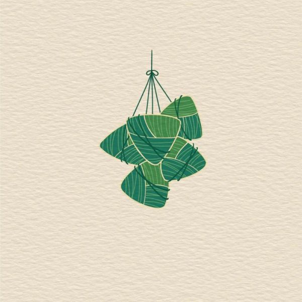 端午节简笔画怎么画_端午节粽子画法步骤-第2张图片-山城妙识