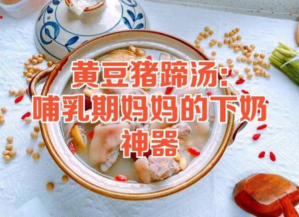 猪蹄炖黄豆产妇能吃吗_下奶效果好吗-第2张图片-山城妙识
