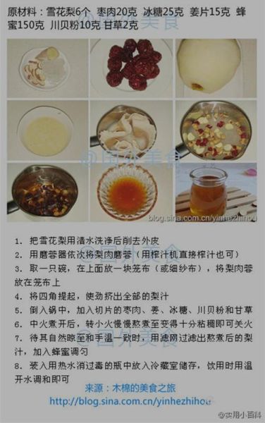 秋梨膏的做法_小儿秋梨膏配方-第1张图片-山城妙识