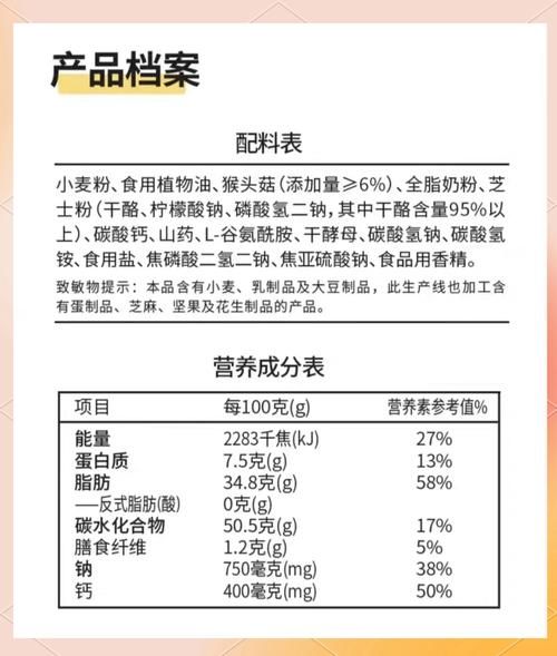 猴头菇饼干配料表_猴头菇饼干有营养吗-第2张图片-山城妙识 猴头菇饼干配料表_猴头菇饼干有营养吗-第2张图片-山城妙识