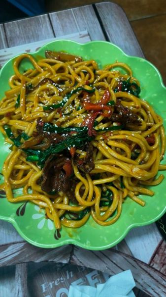 干煸炒面怎么做_干煸炒面做法图解-第2张图片-山城妙识