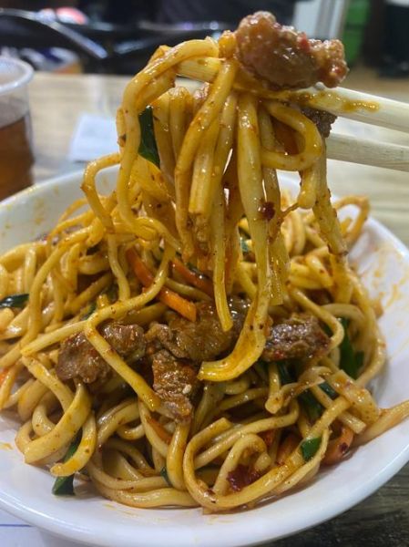 干煸炒面怎么做_干煸炒面做法图解-第3张图片-山城妙识