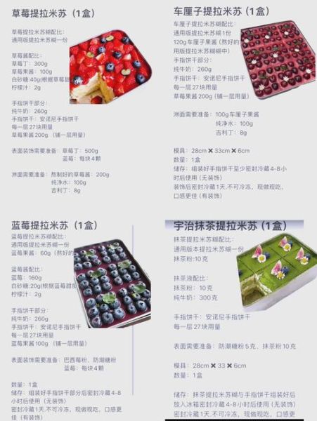 提拉米苏原料配方_提拉米苏需要哪些材料-第2张图片-山城妙识