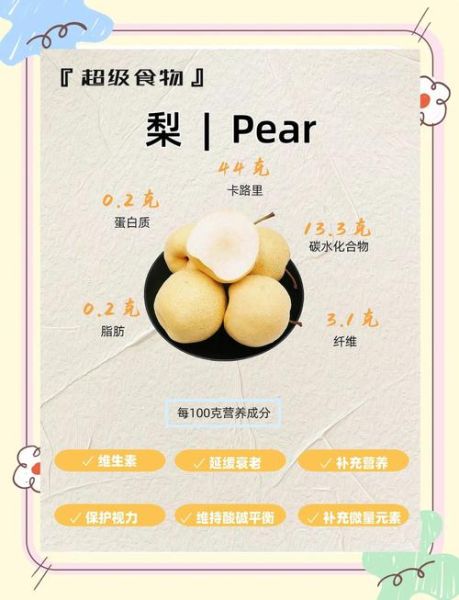 梨的营养价值_梨的功效与作用-第3张图片-山城妙识 梨的营养价值_梨的功效与作用-第3张图片-山城妙识