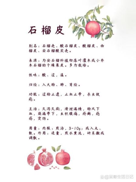 石榴皮煮水喝的副作用_哪些人不能喝-第2张图片-山城妙识