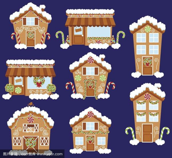 姜饼屋平面图怎么画_姜饼屋设计图尺寸标准-第2张图片-山城妙识