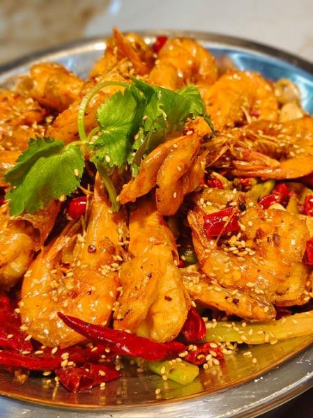 香辣虾图片高清_香辣虾怎么做才够味-第1张图片-山城妙识