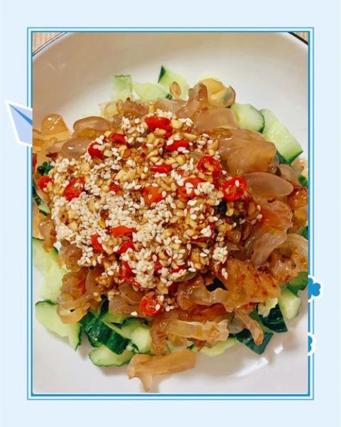 海蜇头拌黄瓜怎么做_海蜇头要不要焯水-第1张图片-山城妙识 海蜇头拌黄瓜怎么做_海蜇头要不要焯水-第1张图片-山城妙识