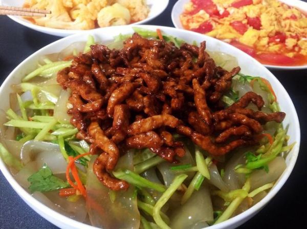 肉丝拉皮怎么做好吃_肉丝拉皮凉拌菜做法-第3张图片-山城妙识 肉丝拉皮怎么做好吃_肉丝拉皮凉拌菜做法-第3张图片-山城妙识