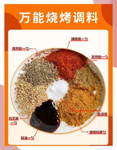 在家烧烤需要哪些调料_烧烤调料清单-第2张图片-山城妙识