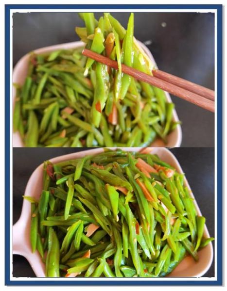 炒豆角丝怎么炒才好吃_炒豆角丝要不要焯水-第1张图片-山城妙识