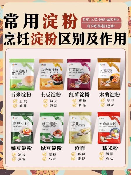 淀粉种类有哪些_不同淀粉用途区别-第3张图片-山城妙识 淀粉种类有哪些_不同淀粉用途区别-第3张图片-山城妙识