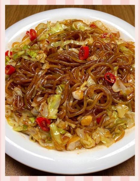 包菜炒粉条怎么炒不粘锅_包菜炒粉条的家常做法-第2张图片-山城妙识