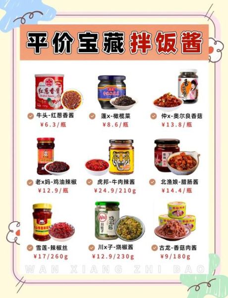 调味酱料有哪些_如何挑选最适合的酱料-第3张图片-山城妙识