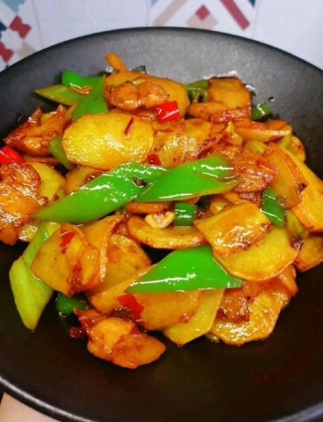 干锅土豆片怎么做_干锅土豆片的家常做法-第2张图片-山城妙识