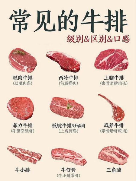 西餐牛排的种类有哪些_牛排部位怎么选-第2张图片-山城妙识