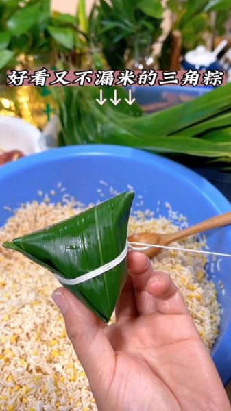 三角粽怎么包_三角粽包法视频窍门-第2张图片-山城妙识