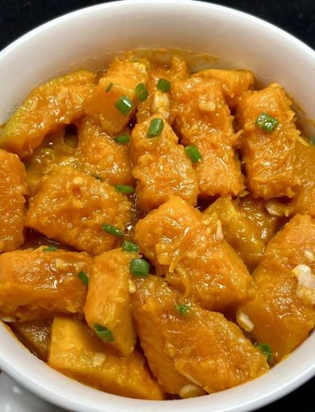 炒南瓜块怎么炒才软糯_南瓜块要不要焯水-第1张图片-山城妙识