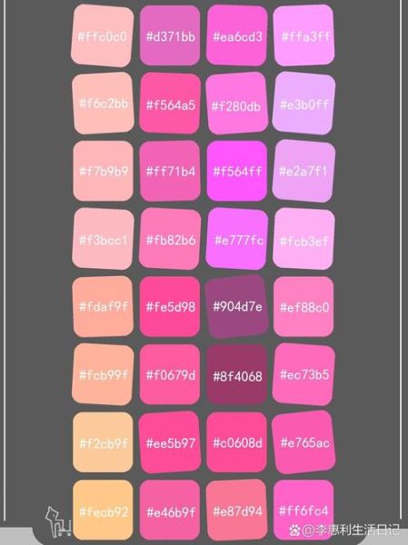 粉色怎么调_粉色怎么调色配方-第2张图片-山城妙识