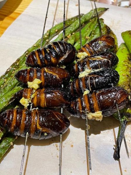 烤蚕蛹怎么吃_烤蚕蛹的做法大全-第1张图片-山城妙识 烤蚕蛹怎么吃_烤蚕蛹的做法大全-第1张图片-山城妙识