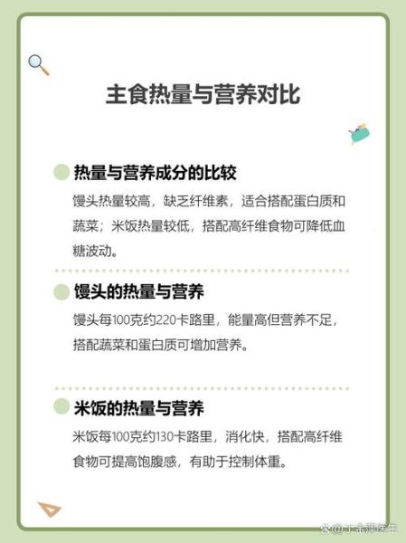 馒头和米饭哪个更容易减肥_减肥主食怎么选-第3张图片-山城妙识