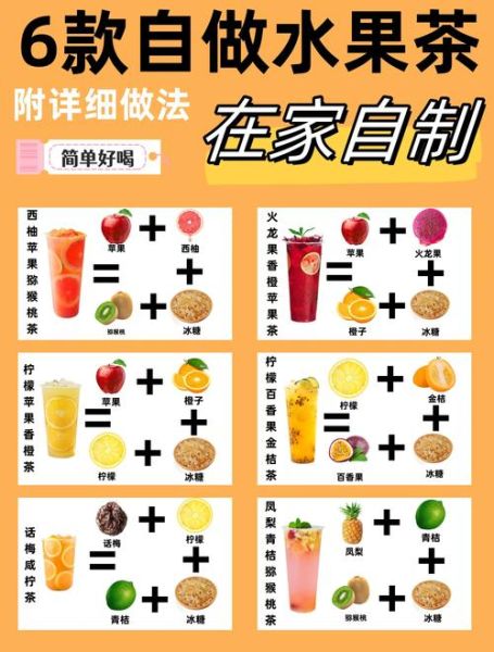 新鲜水果茶怎么做_水果茶配方比例-第2张图片-山城妙识