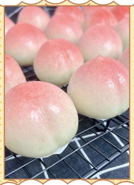 寿桃馒头花样做法图解_寿桃馒头怎么做才松软-第3张图片-山城妙识