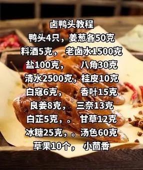 卤鸭头怎么卤才入味_卤鸭头配方视频教程-第3张图片-山城妙识