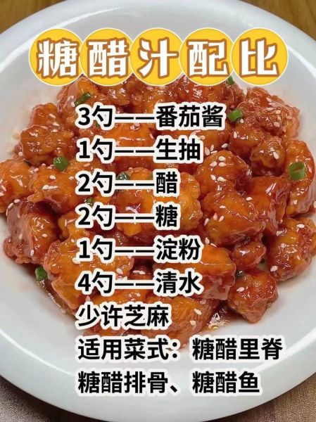 万能糖醋汁12345怎么调_万能糖醋汁12345比例是多少-第1张图片-山城妙识