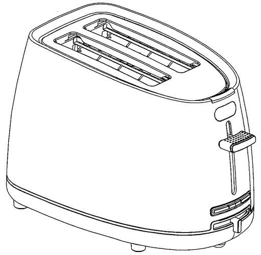 烤面包机简笔画怎么画_烤面包机卡通画法-第2张图片-山城妙识
