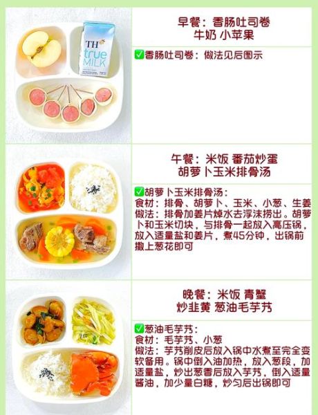 一周营养均衡食谱怎么搭配_如何安排一日三餐-第3张图片-山城妙识