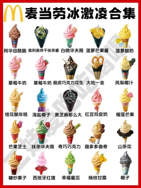 冰激凌口味大全_哪种口味最受欢迎-第1张图片-山城妙识
