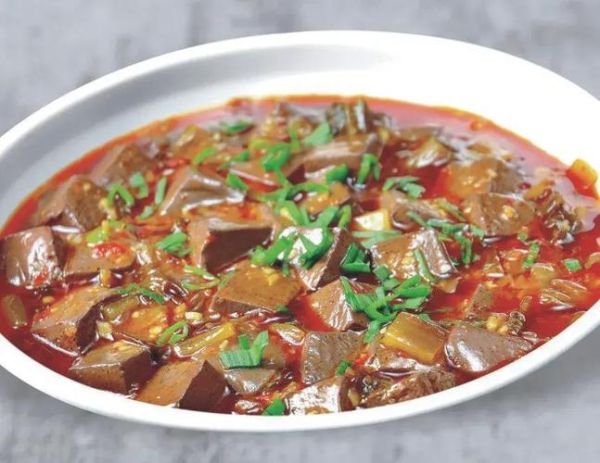 鸭血酸辣汤怎么做_鸭血酸辣汤的家常做法-第2张图片-山城妙识