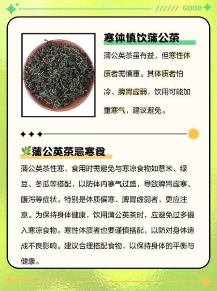 蒲公英茶的功效与作用及禁忌_哪些人不能喝-第2张图片-山城妙识