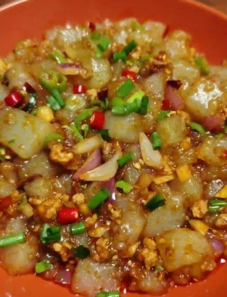 家常炒凉粉怎么做_炒凉粉粘锅怎么办-第3张图片-山城妙识