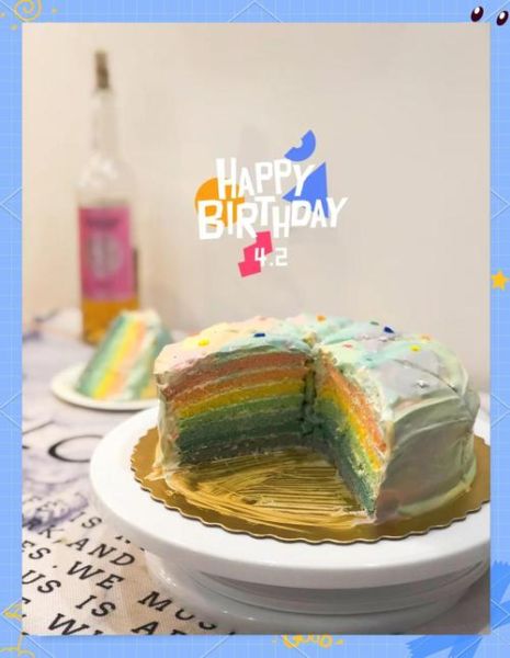 彩虹水果蛋糕怎么做_彩虹水果蛋糕需要哪些水果-第1张图片-山城妙识