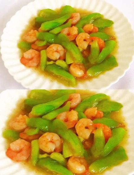 丝瓜虾仁怎么炒好吃_丝瓜虾仁汤的做法-第1张图片-山城妙识