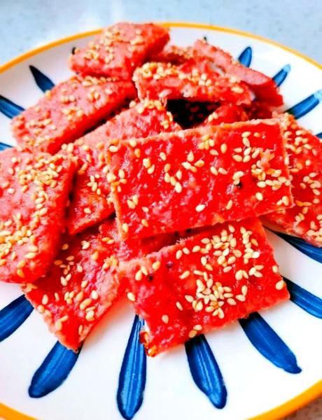 猪肉脯怎么做_自制猪肉脯需要哪些材料-第1张图片-山城妙识 猪肉脯怎么做_自制猪肉脯需要哪些材料-第1张图片-山城妙识