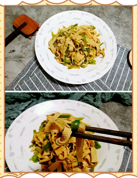 尖椒豆皮怎么炒好吃_正宗尖椒豆皮做法-第3张图片-山城妙识 尖椒豆皮怎么炒好吃_正宗尖椒豆皮做法-第3张图片-山城妙识