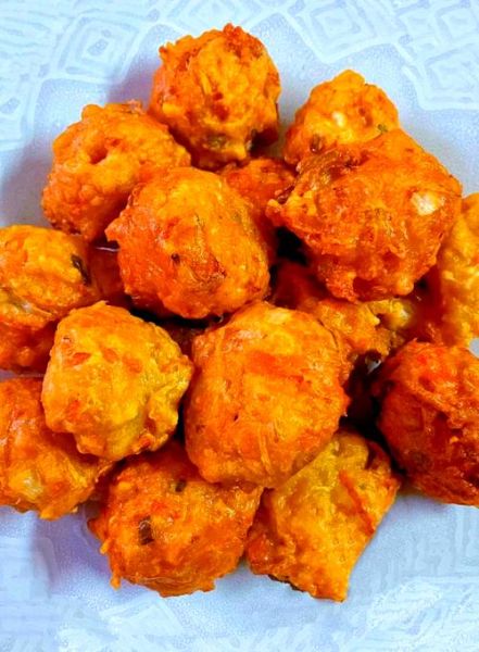 白萝卜炸素丸子怎么做_如何让丸子外酥里嫩-第1张图片-山城妙识