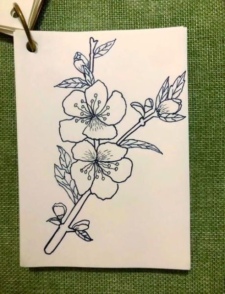 桃花怎么画手绘_桃花图片手绘教程-第1张图片-山城妙识 桃花怎么画手绘_桃花图片手绘教程-第1张图片-山城妙识