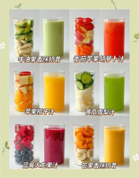 果汁搭配榨汁大全_哪些水果不能一起榨汁-第2张图片-山城妙识