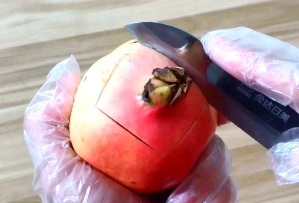 没有刀怎么剥石榴_徒手剥石榴最快方法-第2张图片-山城妙识