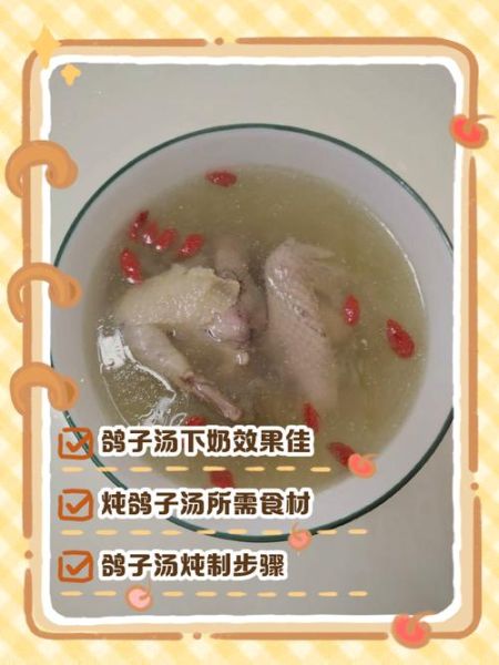 产妇鸽子汤怎么做下奶_鸽子汤下奶做法-第3张图片-山城妙识