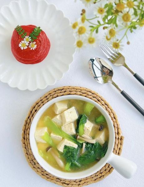 青菜豆腐汤怎么做好喝_家常做法大全-第1张图片-山城妙识 青菜豆腐汤怎么做好喝_家常做法大全-第1张图片-山城妙识